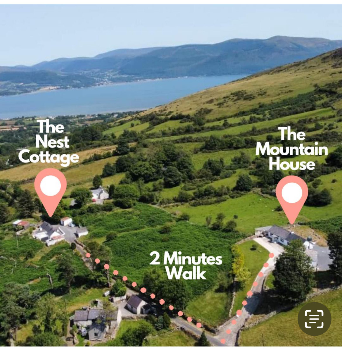 The Nest Cottage and The Mountain House – Omeath, Co. Louth, Ireland